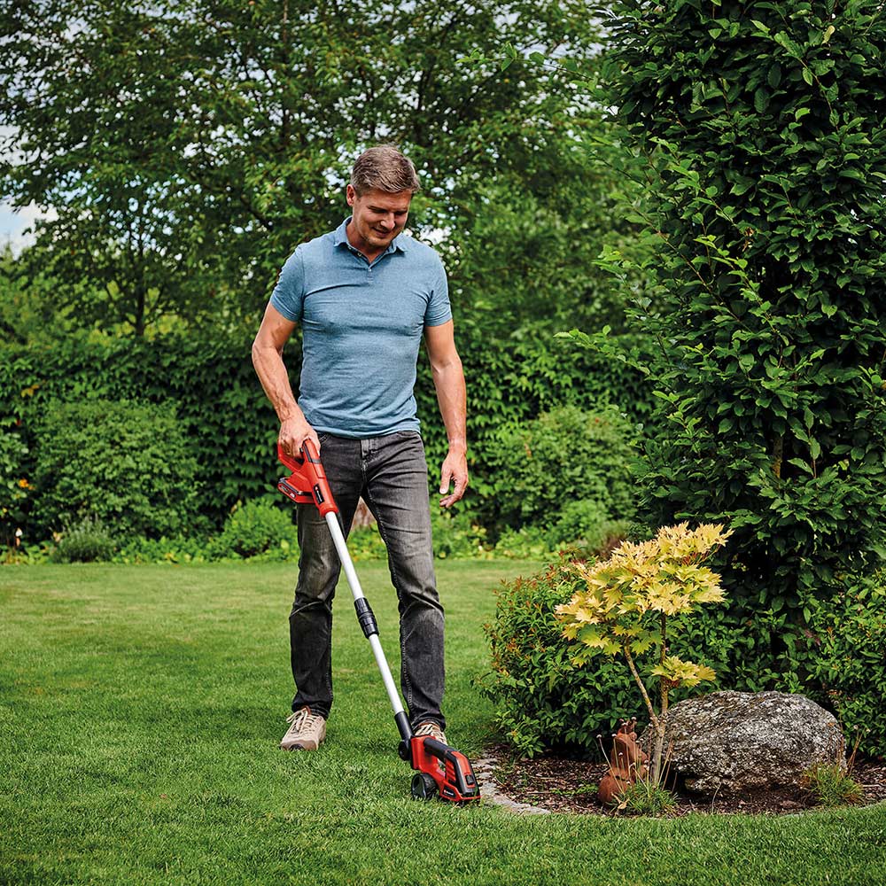 Einhell GE CG 18 100 Li T 18v Cordless Grass Shears and Handle Shrub Shears