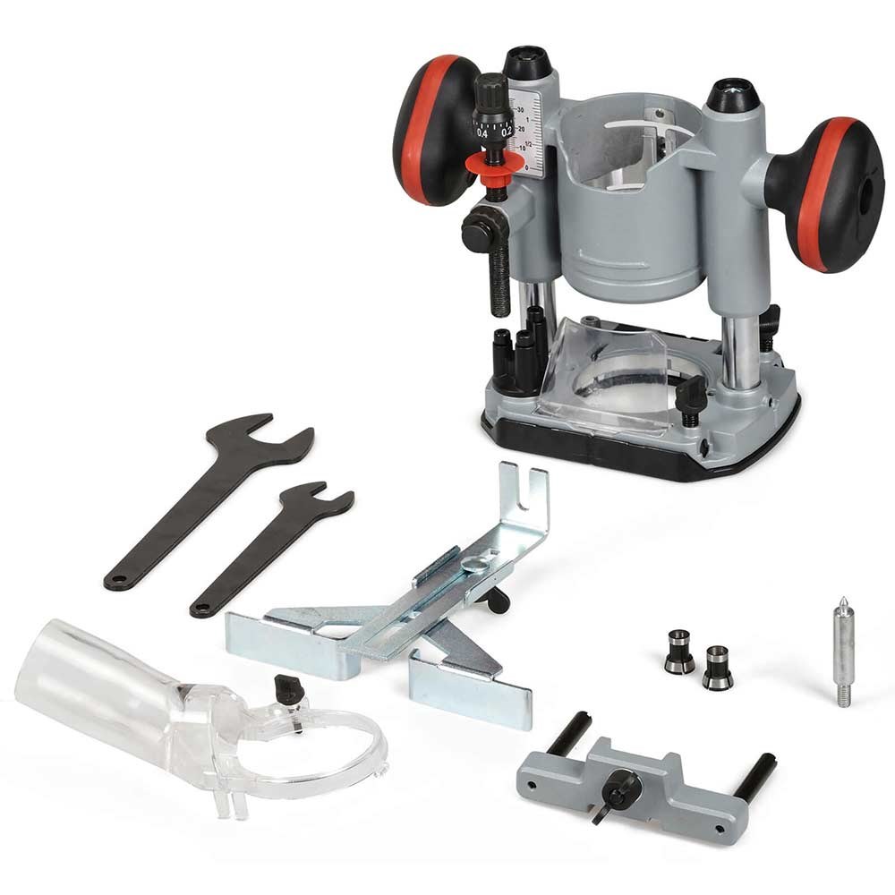 Jigsaw Blades Einhell 4350413 - 18V Cordless Router W/Fixed & Plunge ...