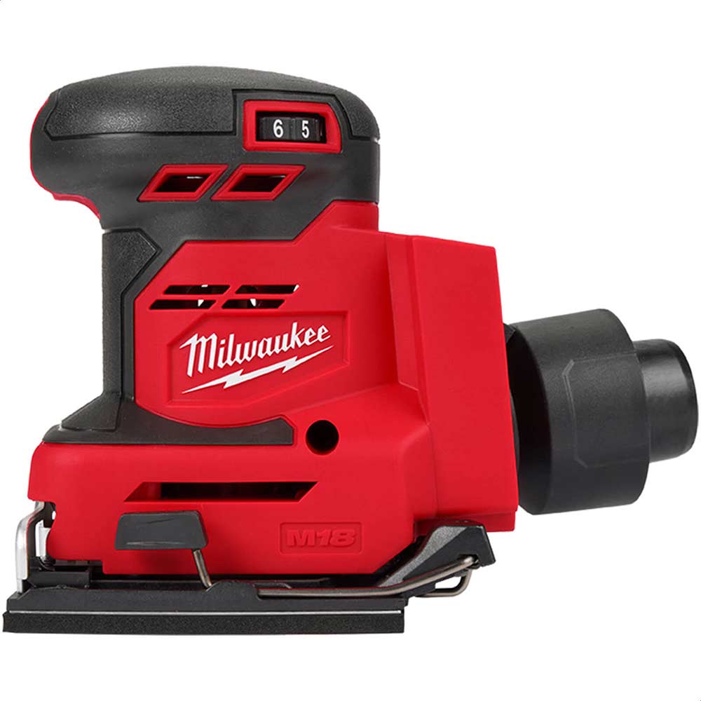 Milwaukee M18 BQSS 18v Cordless 1 4 Sheet Sander Sheet Sanders