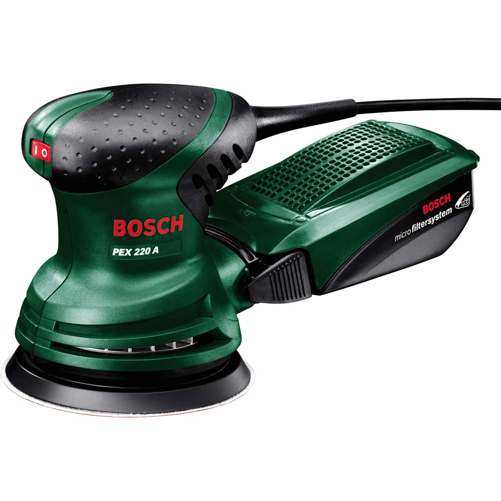 Bosch PEX 220 A Orbital Disc Sander 125mm | Disc Sanders