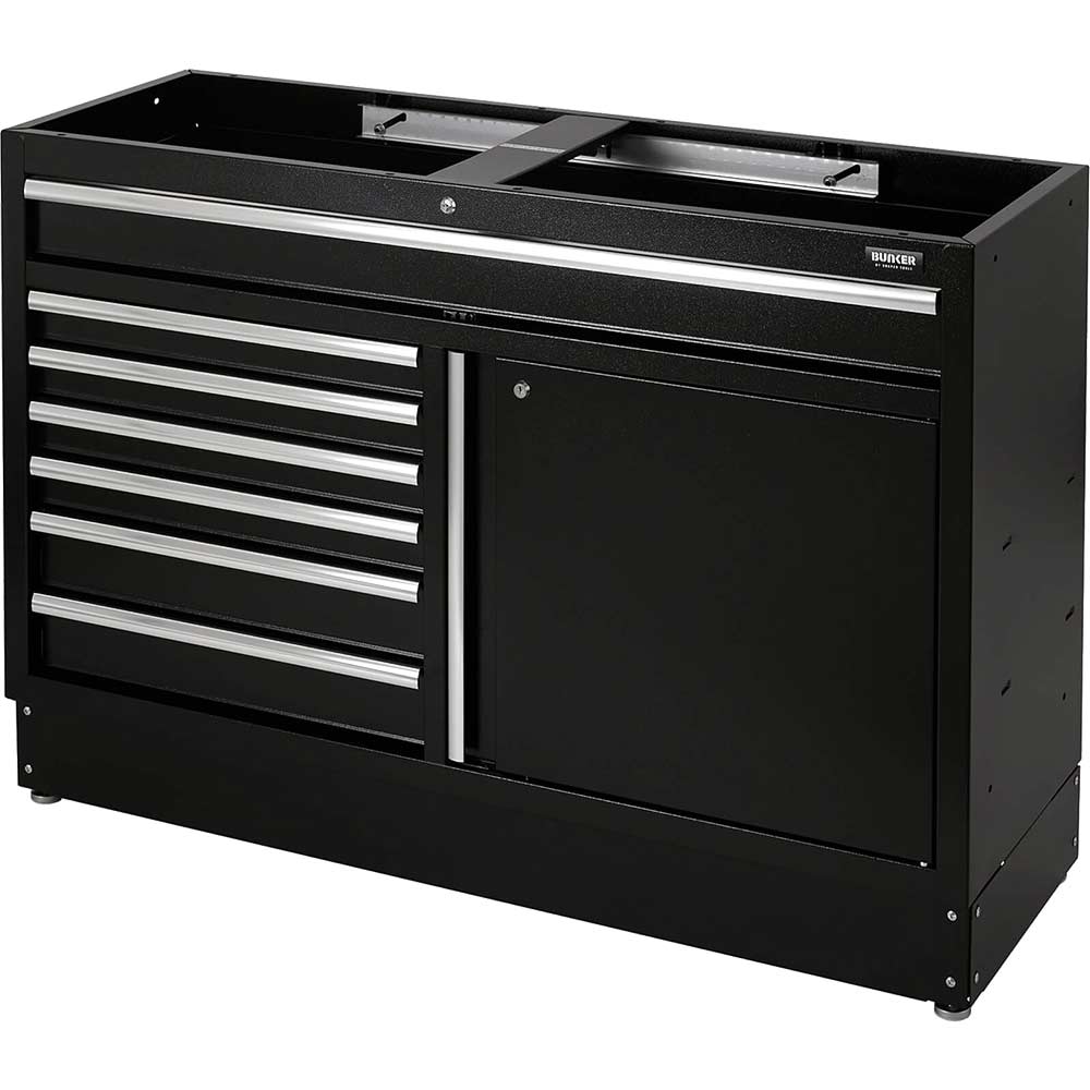 Bunker 7 Drawer Modular Floor Tool Cabinet | Bunker System