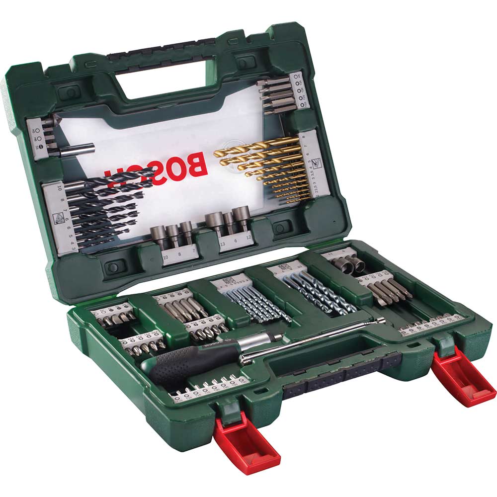 Bosch 91 Piece Drill and Screwdriver Bit Set | Drill Bit Sets