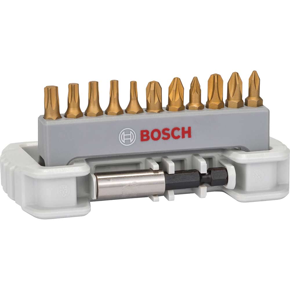 Bosch 12 Piece Max Grip Screwdriver Bit Set | Screwdriver Bits