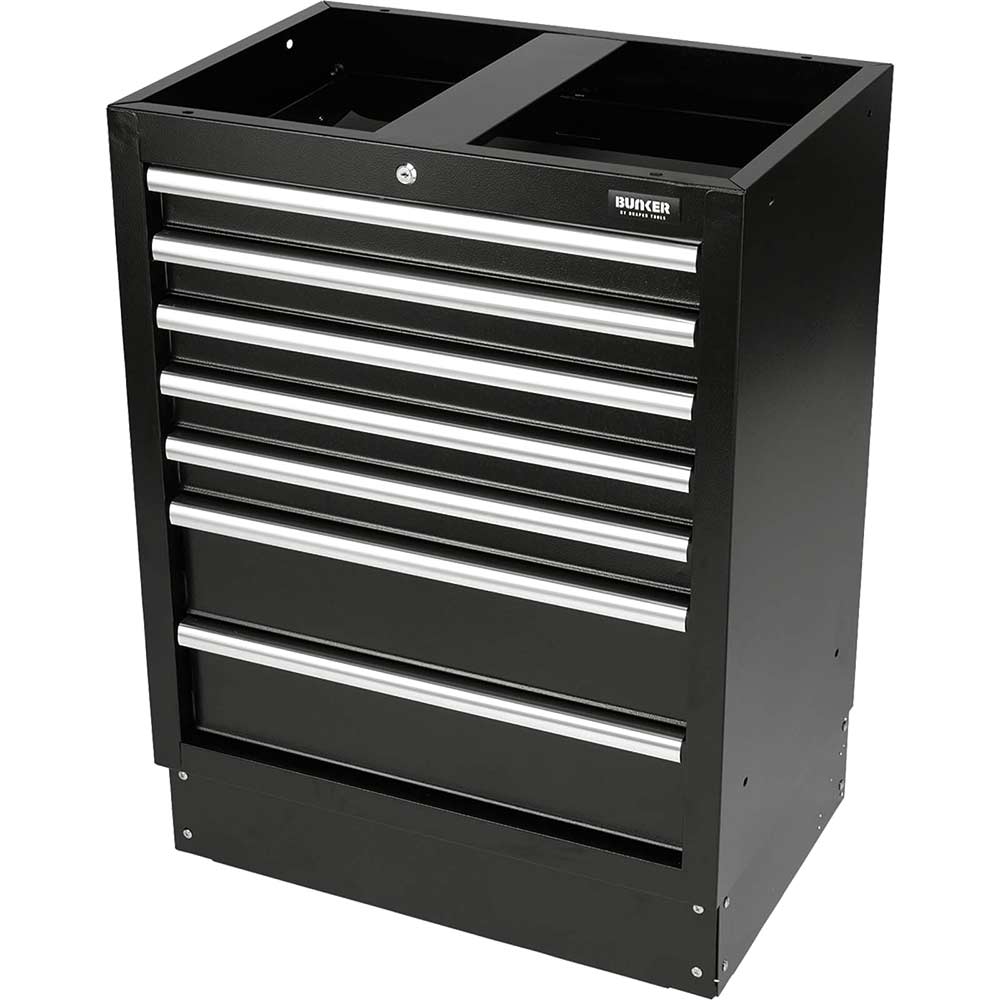 Bunker 7 Drawer Modular Floor Tool Cabinet | Bunker System