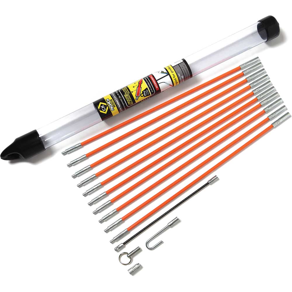 CK Mighty Rod 3.3 Metre Tool Box Cable Rod Set | Cable Guide Rods