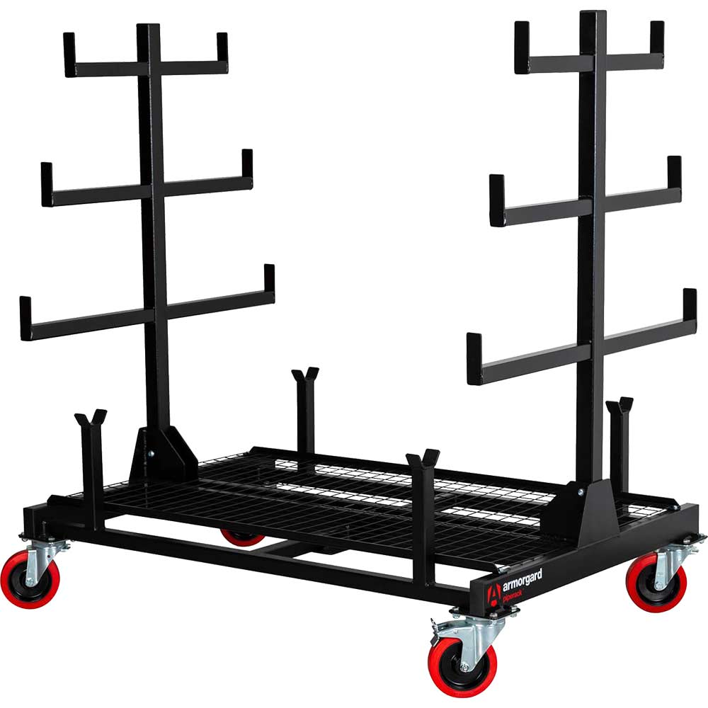 Armorgard Piperack Mobile Pipe Storage | Racking