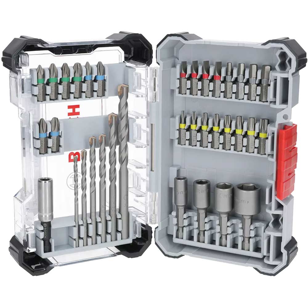 Bosch 35 Piece CYL-3 Extra Hard Drill and Screwdriver Bit Set ...