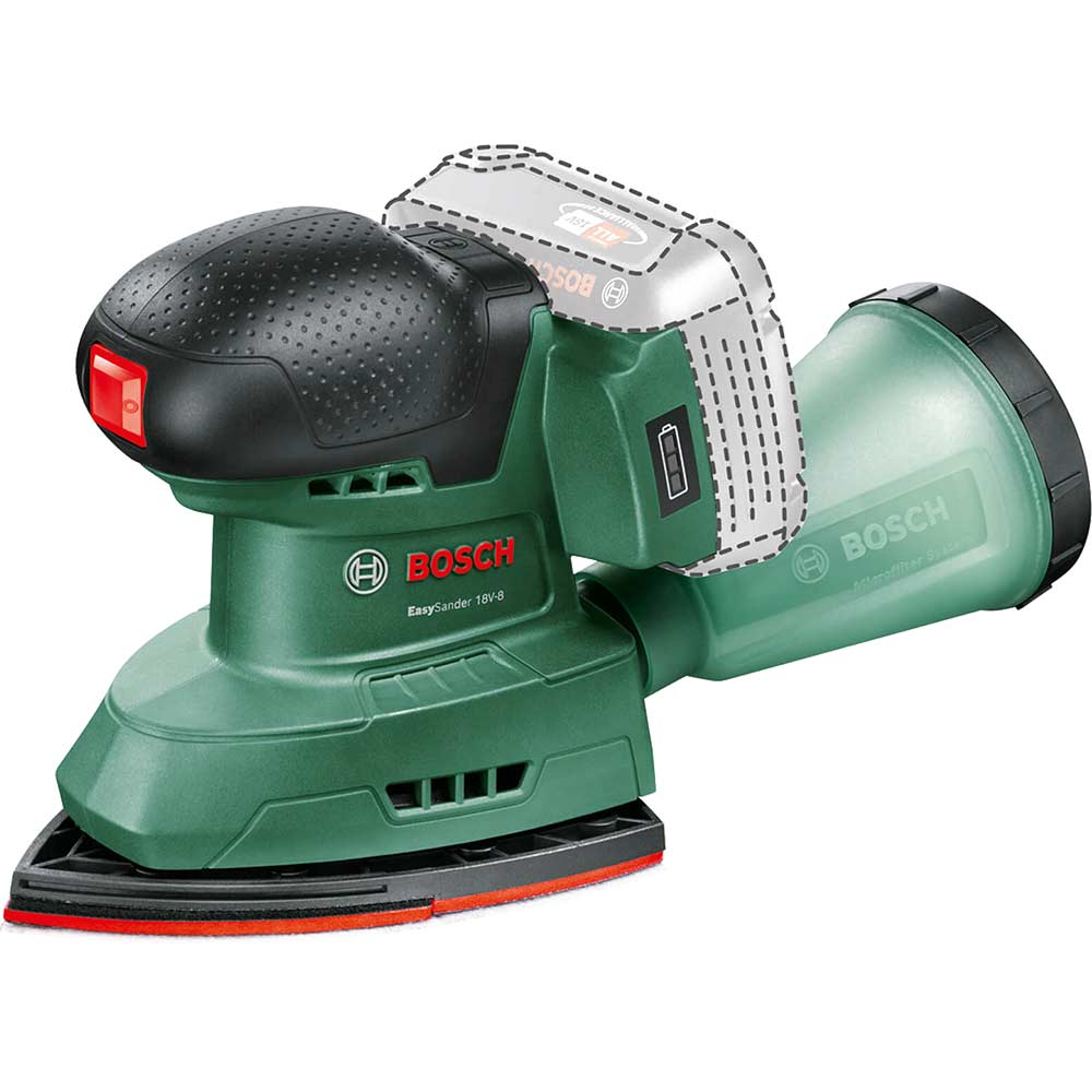 Bosch EASYSANDER 18V 8 P4A 18v Cordless Multi Sander Delta Sanders