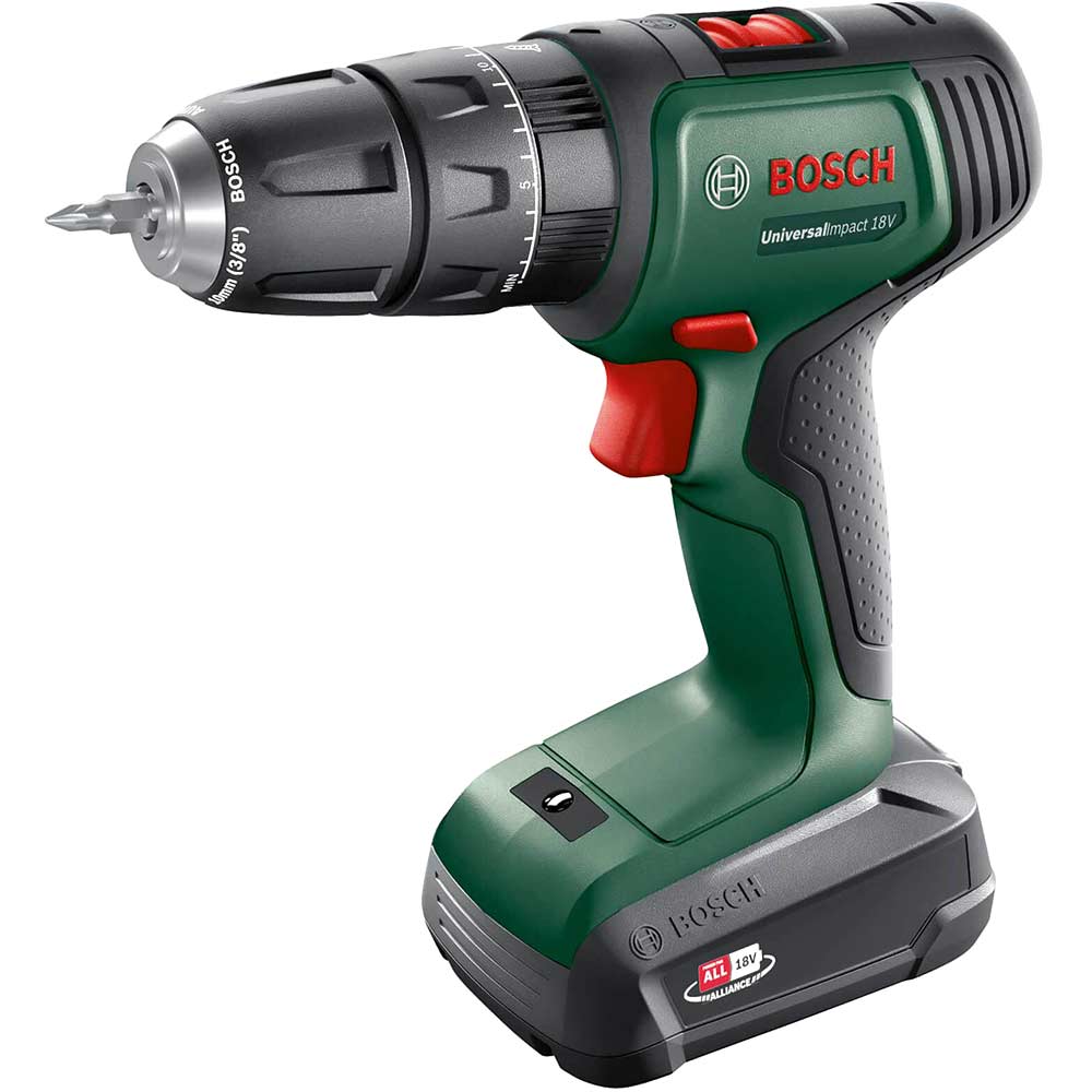 Bosch UNIVERSALIMPACT P4A 18v Cordless Combi Drill Combi Drills