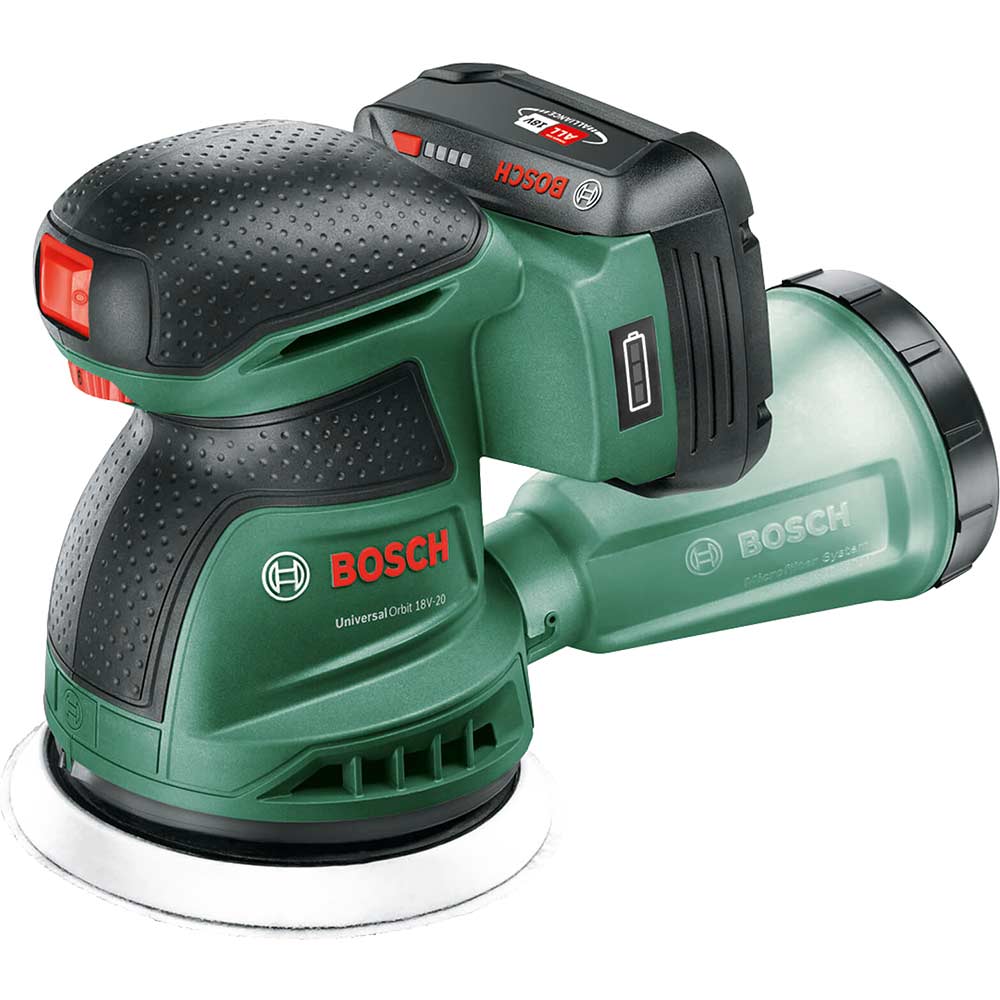 Bosch UNIVERSALORBIT 18V-20 P4A 18v Cordless Disc Sander 125mm | Disc ...