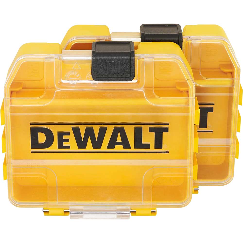 DeWalt Small Bit Storage Case Double Pack | Small Boxes and Inserts