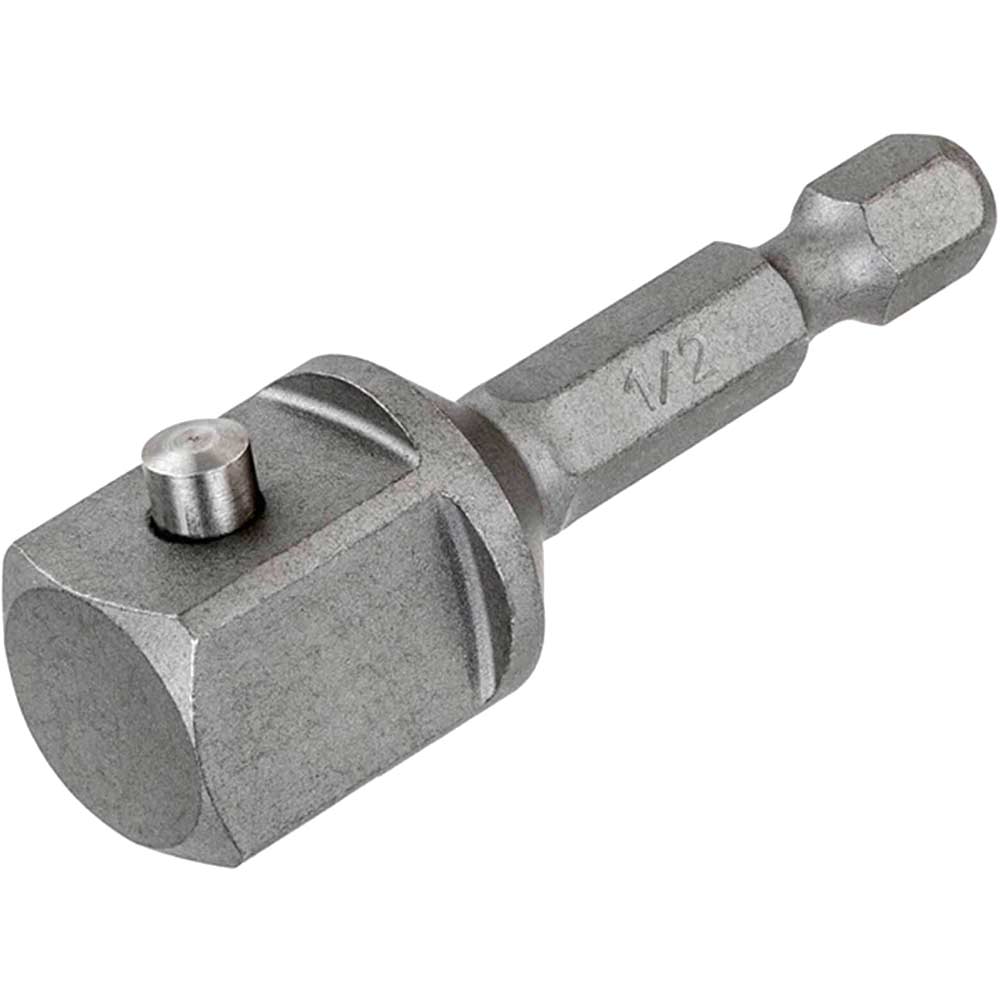 DeWalt 1 4 Hex to 1 2 Square Drive Socket Adaptor Socket Adaptors Converters