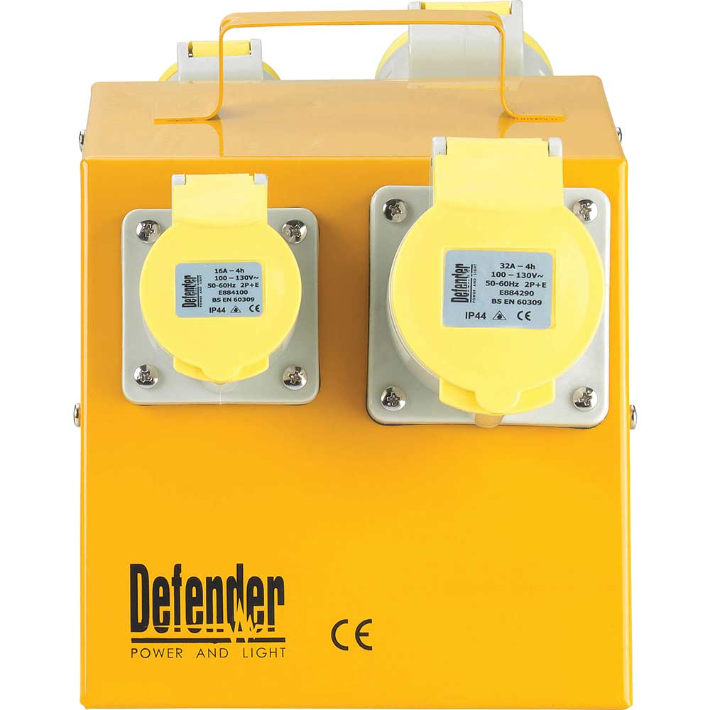 Defender 4 Way Power Splitter Unit 110v | Site Distribution Boxes