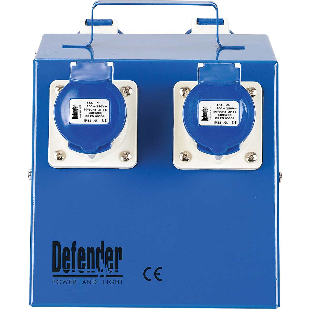 Defender Classic 4 Way Splitter 240v | Site Distribution Boxes