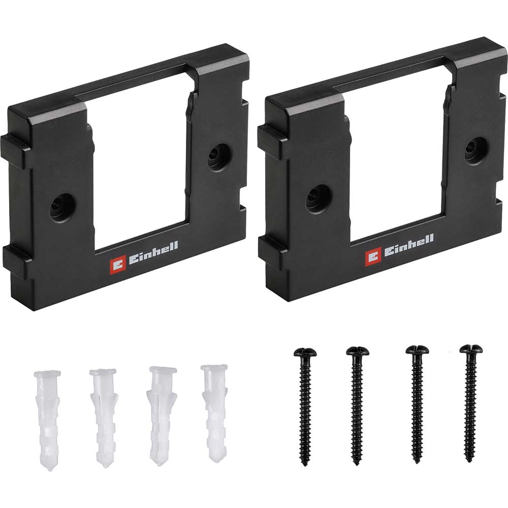 Einhell Battery Wall Mount Storage Brackets for 18v PXC Batteries ...