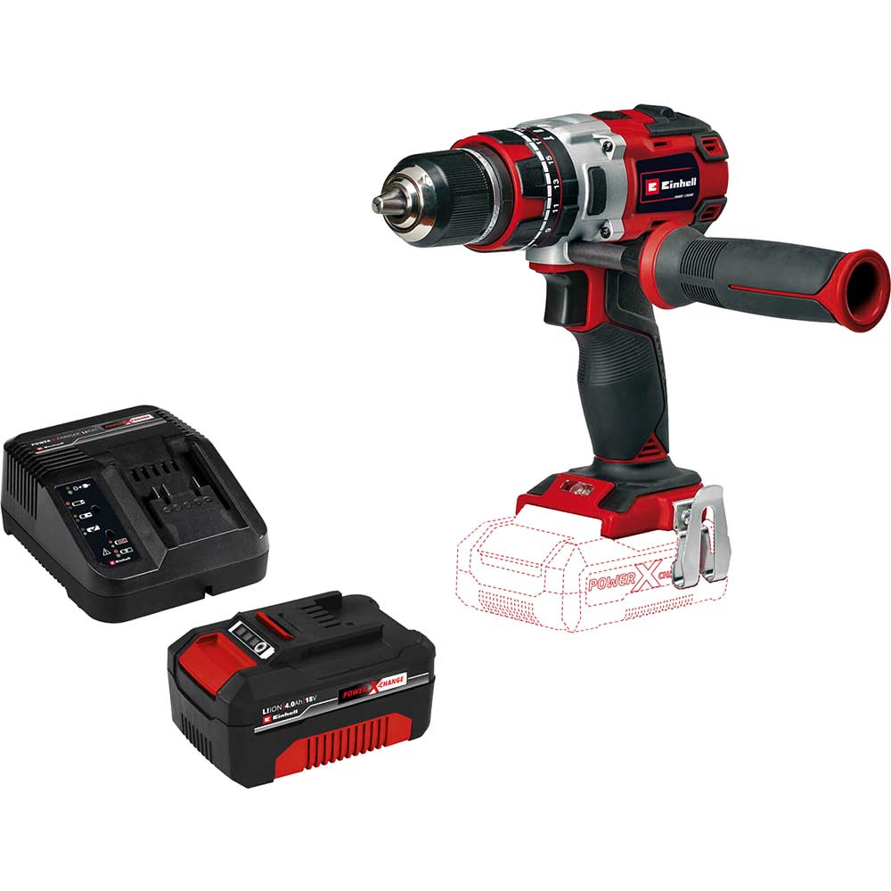 Einhell TE-CD 18/80 Li-I BL 18v Cordless Brushless Combi Drill | Combi ...