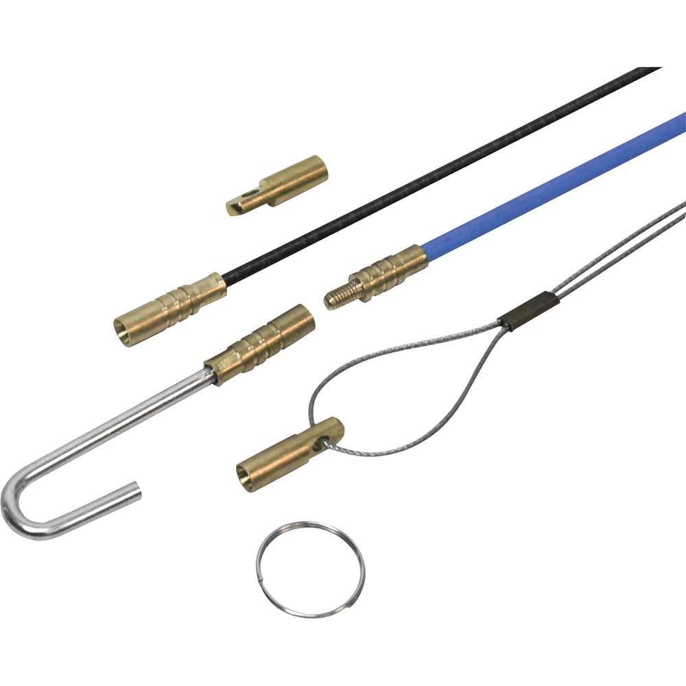 Faithfull 15 Piece Cable Rod Set | Cable Guide Rods