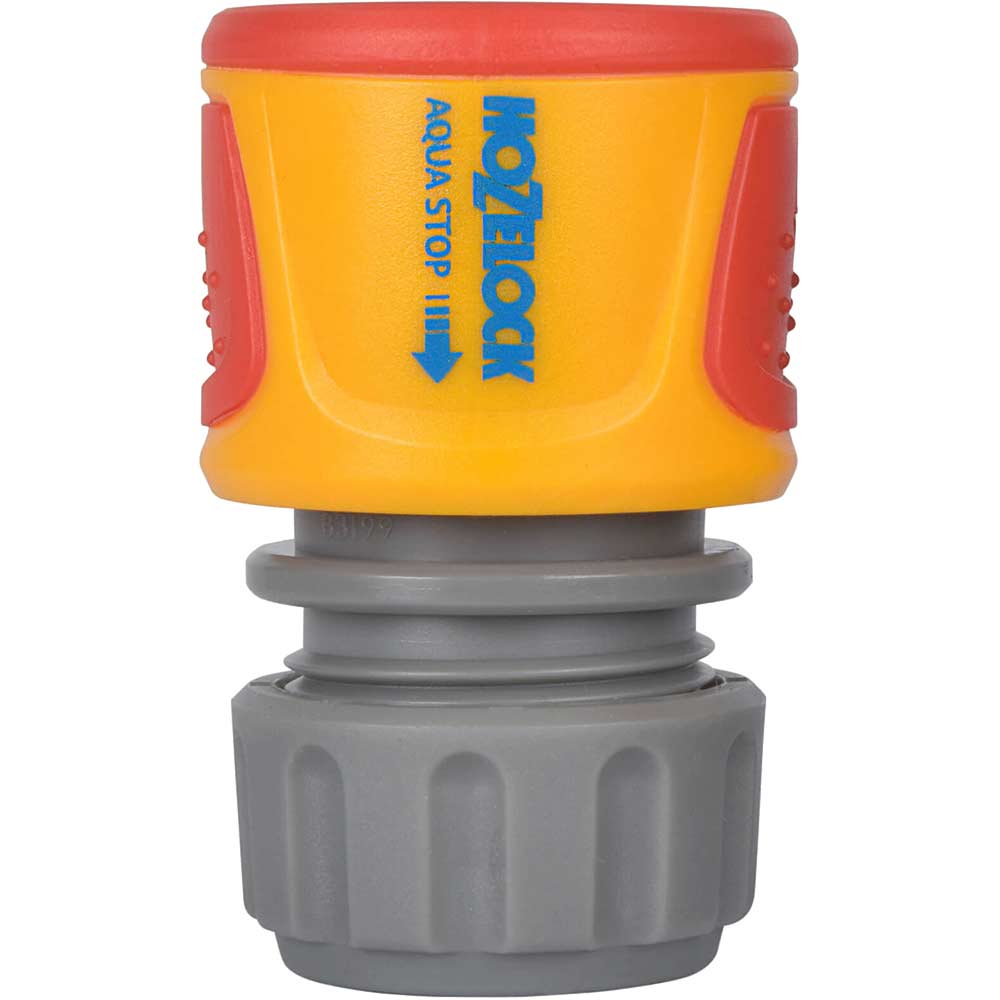 Hozelock Soft Touch Waterstop Hose Pipe End Connector | End Connectors