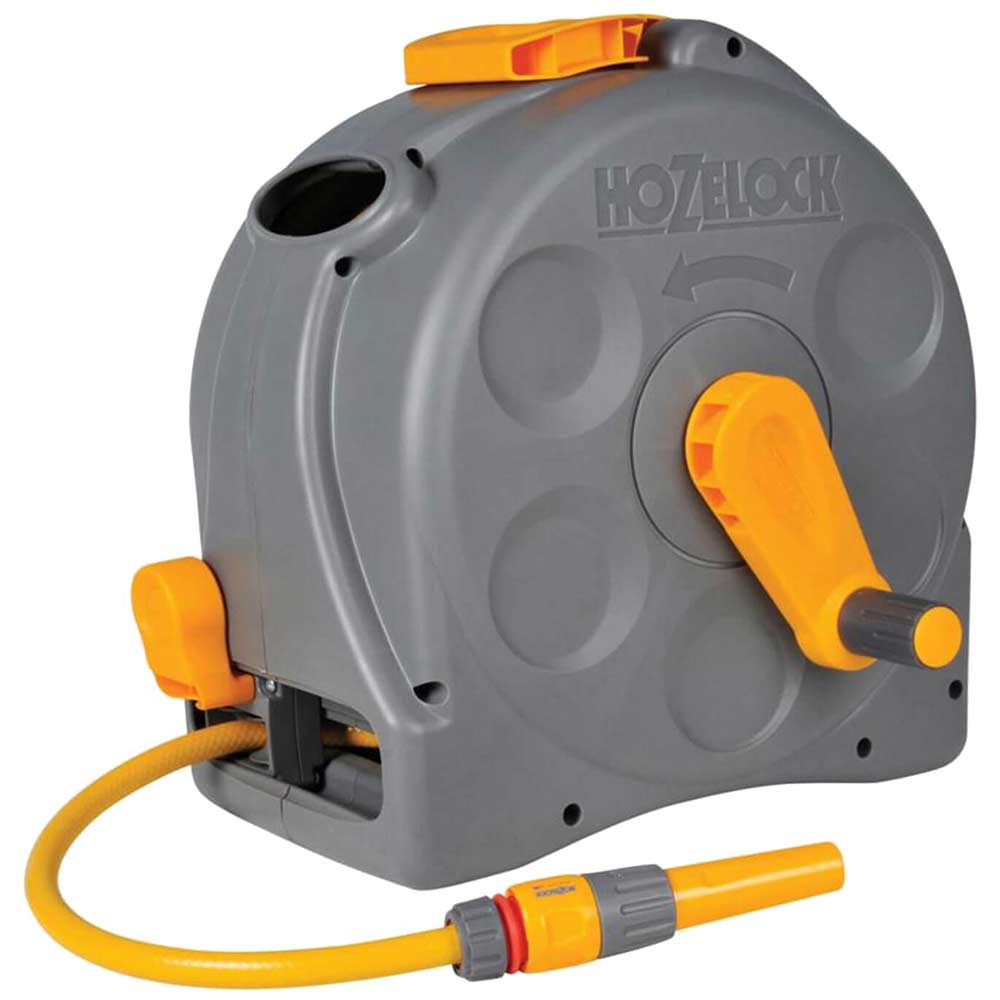 Hozelock Compact Enclosed Floor and Wall Mounted Hose Reel | Hose Reels Hozelock Compact Enclosed Floor and Wall Mounted Hose Reel | Hose Reels