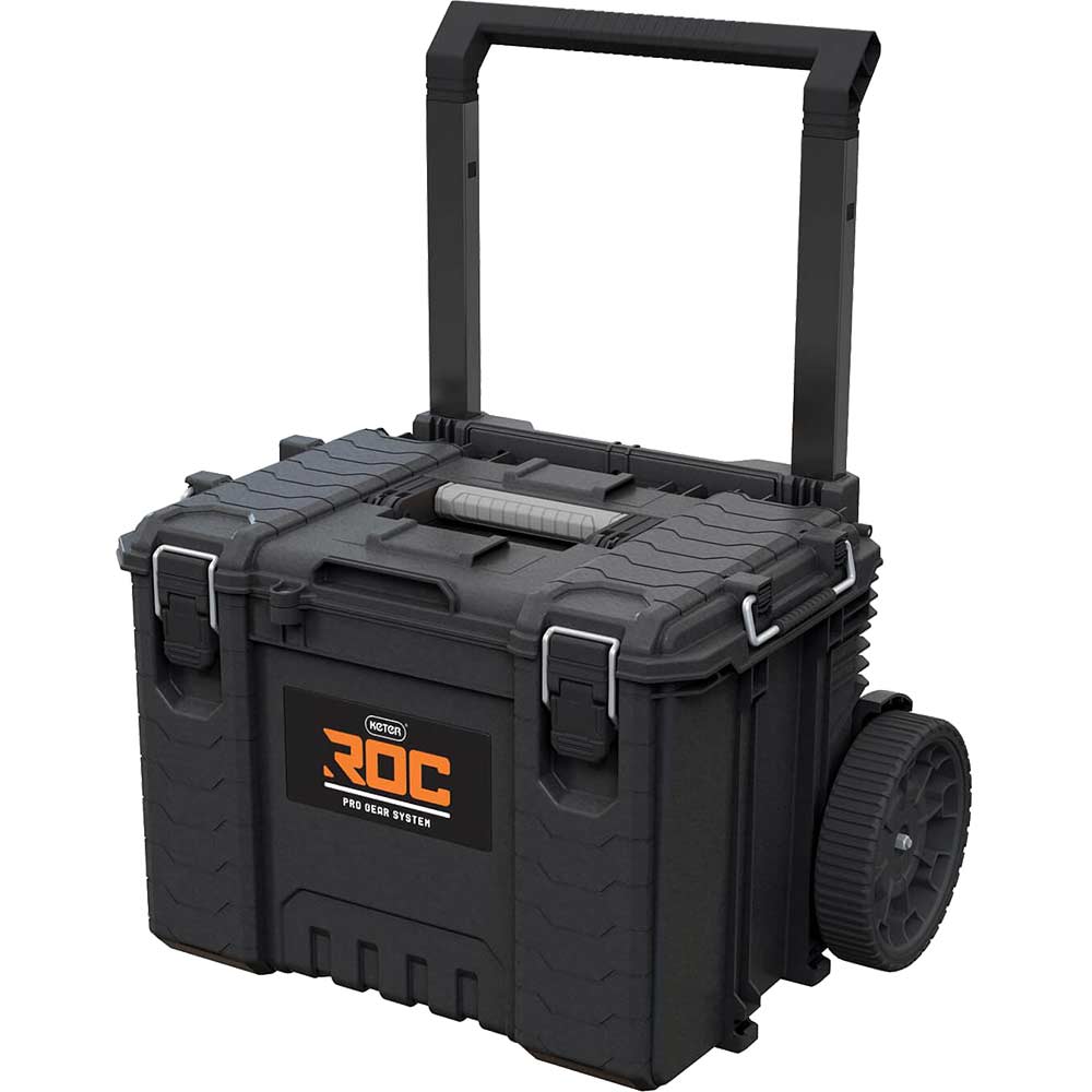 Keter Roc Pro Gear 2.0 Cart XL Wheeled Tool Box Case | MyToolShed.co.uk