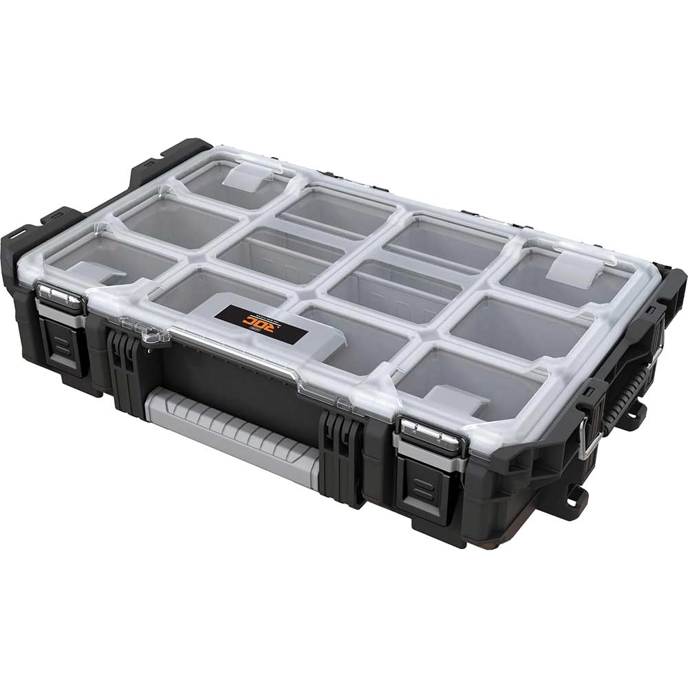 Keter Roc Pro Gear Clear Organiser Case | Storage Organisers