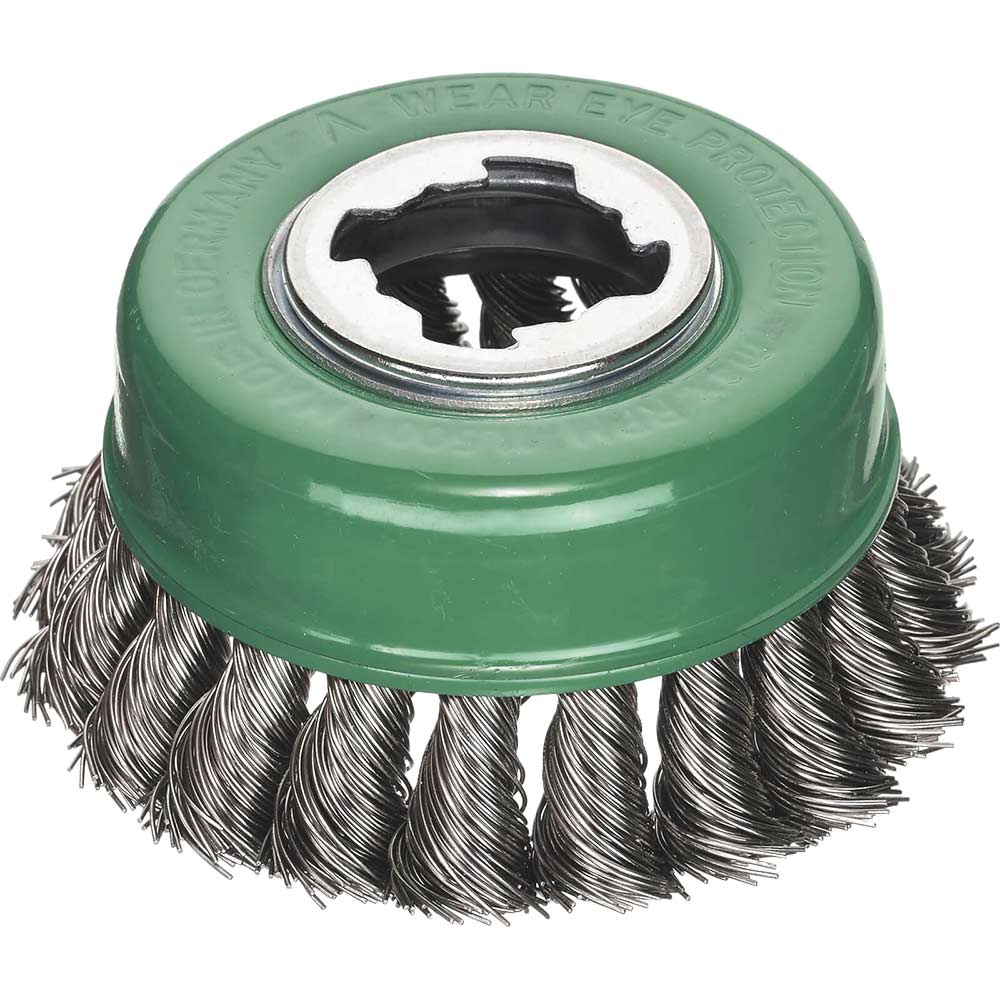 Lessmann X Lock Non Sparking Stainless Steel Wire Cup Brush | Grinder ...
