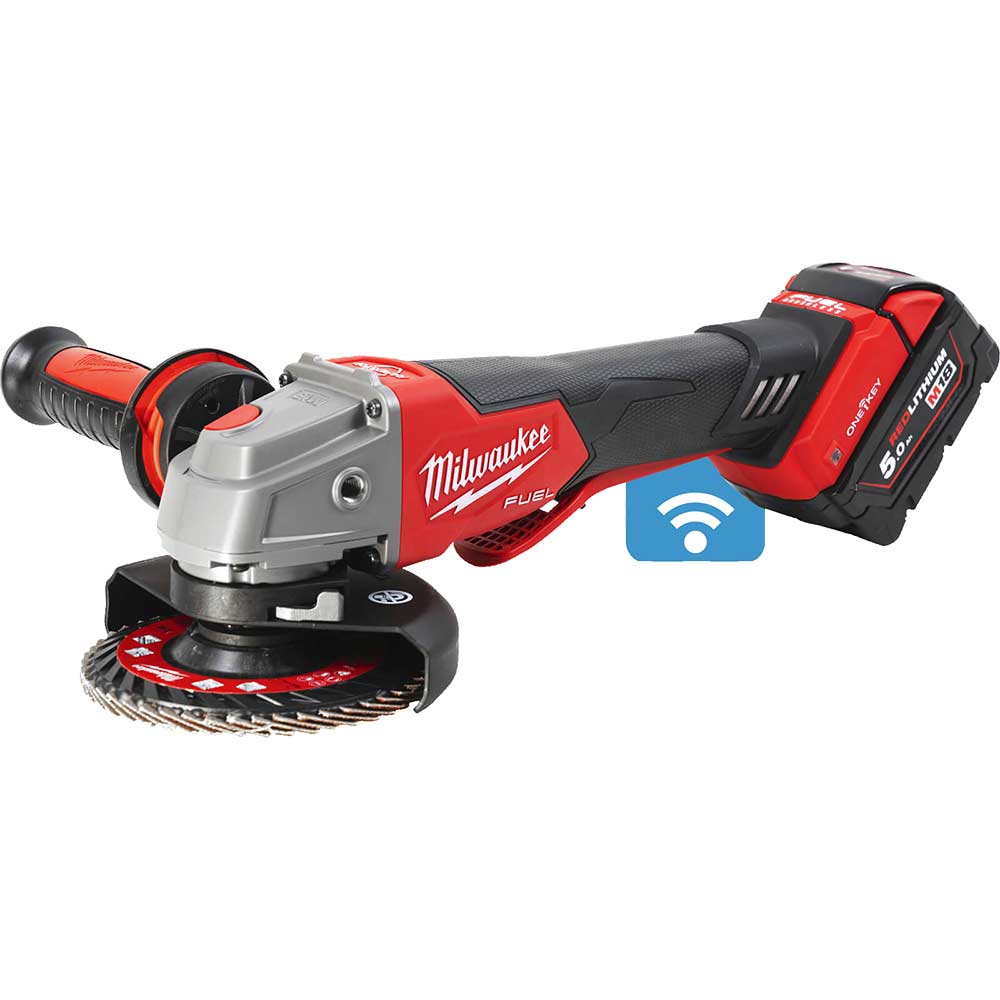 Milwaukee M18 ONEFSAG115XPDB Fuel 18v Cordless Brushless Angle Grinder ...