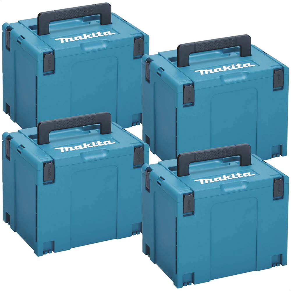 Makita 4 Piece 821552-6 Type 4 MakPac Connector Stackable Power Tool ...