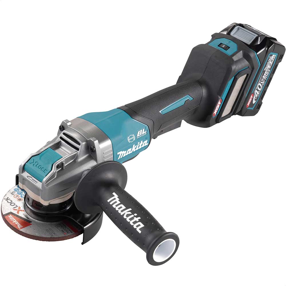 Makita GA043G 40v Max XGT Cordless Brushless X LOCK Angle Grinder 115mm ...