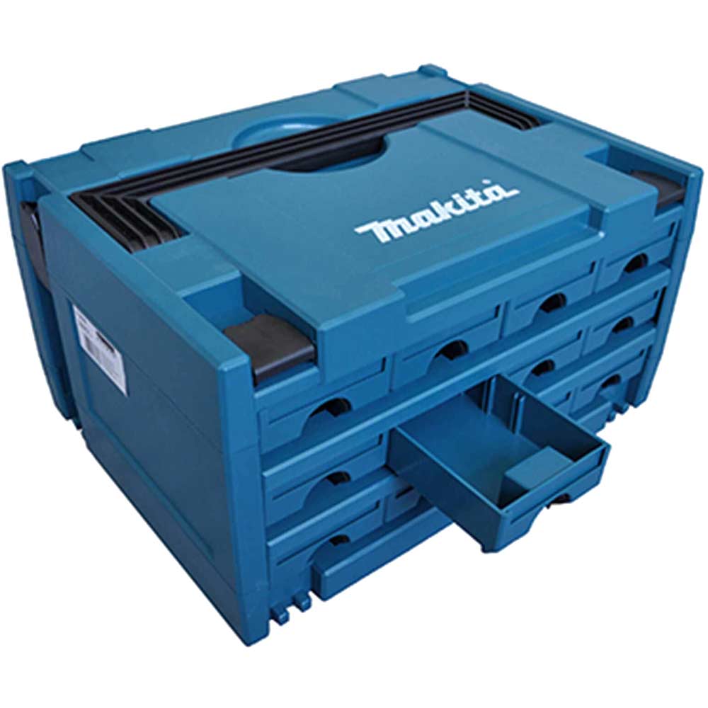 Makita MakPac Connector Stackable 12 Drawer Case | Tool Cases