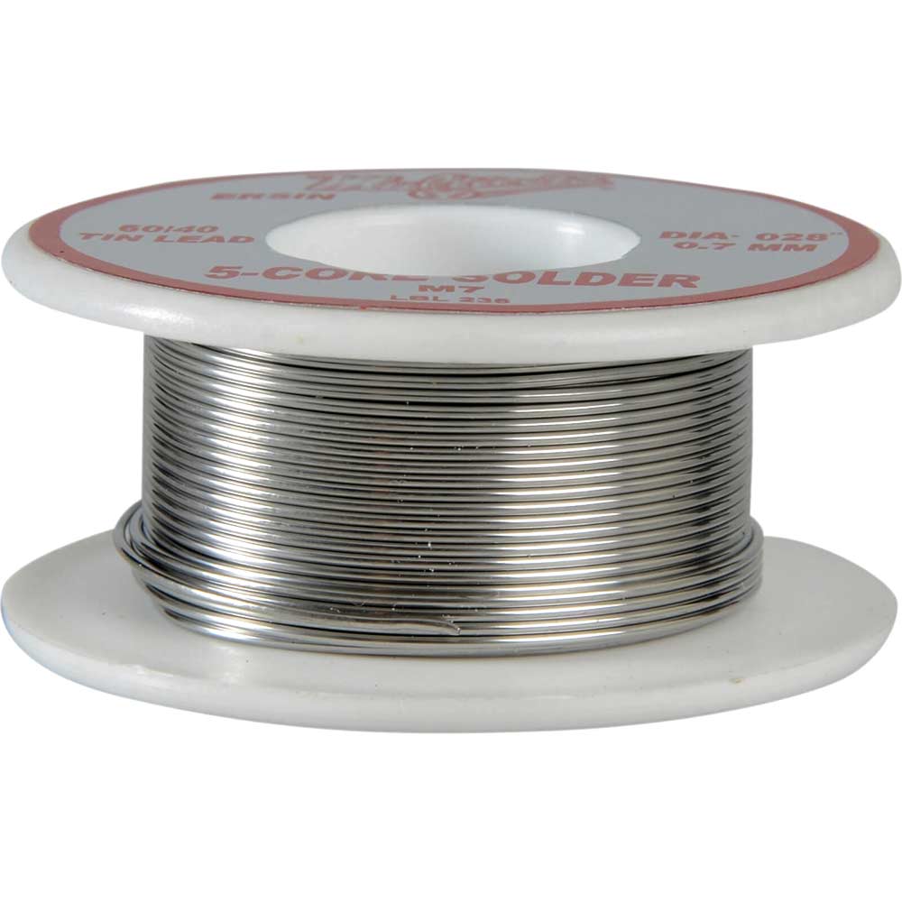 Multicore M7 Ersin 5 Core Solder 60/40 0.7mm Diameter | Soldering Wire