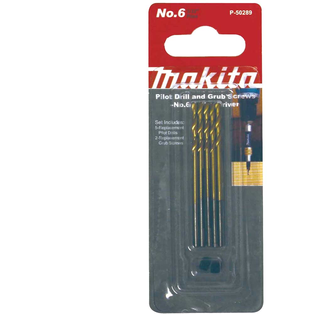 Makita Replacement 4 Way Pilot Drill Driver Pack of 5 | Countersinks
