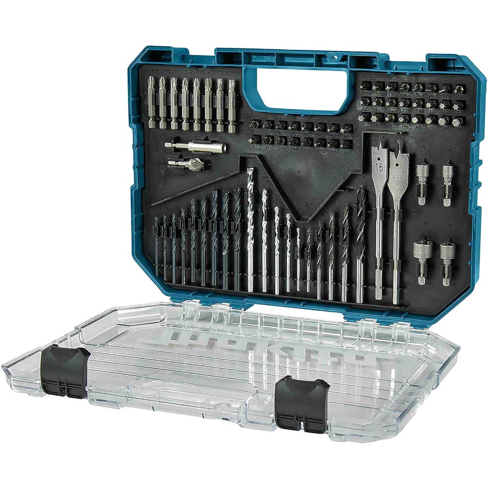 Makita 75 Piece Drill and Screwdriver Bit Set | Drill Bit Sets