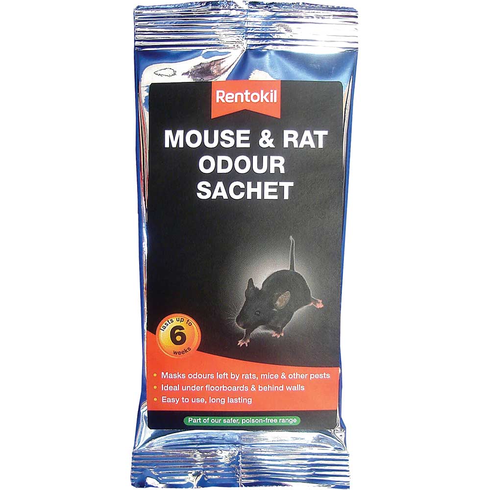 Rentokil Mouse and Rat Odour Masking Sachet | House Pest Control