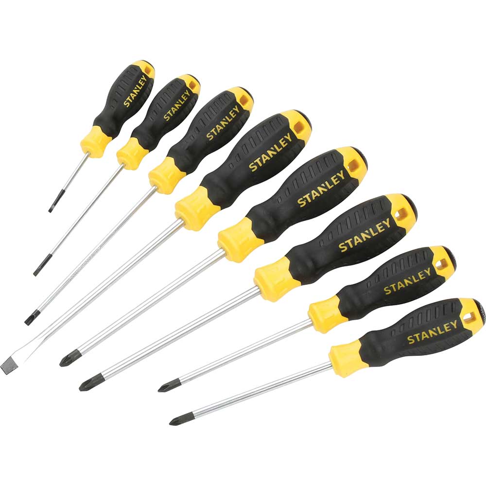 Stanley 8 Piece Screwdriver Set | Screwdrivers