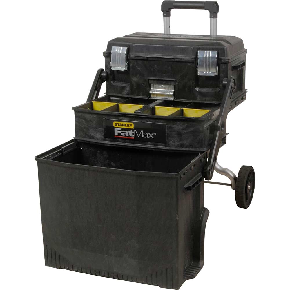 Rolling cantilever tool box store