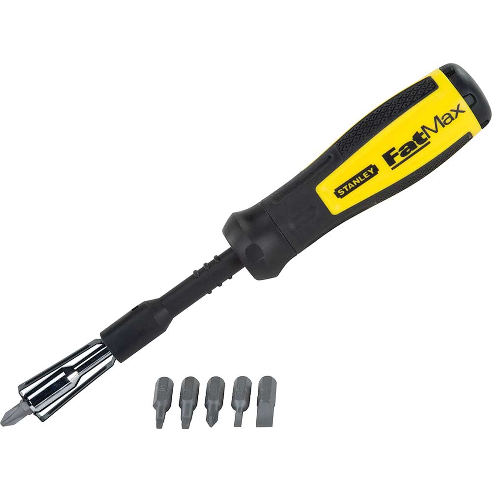 Stanley FatMax XTREME Clip n Grip Multi Bit Screwdriver | Screwdrivers