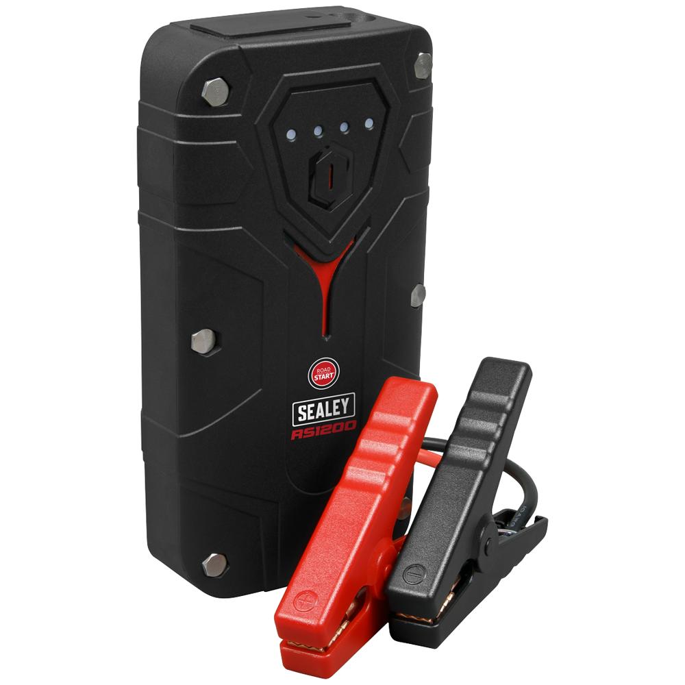 Sealey RS1200 Roadstart 12v Lithium-Ion Jump Starter Power Pack ...